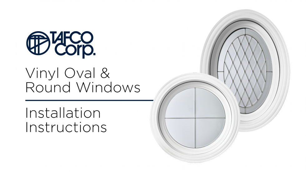 OVAL & ROUND WINDOWS | Tafco Corp